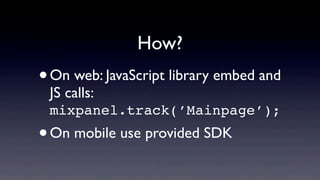 Mixpanel in 10 minutes | PDF