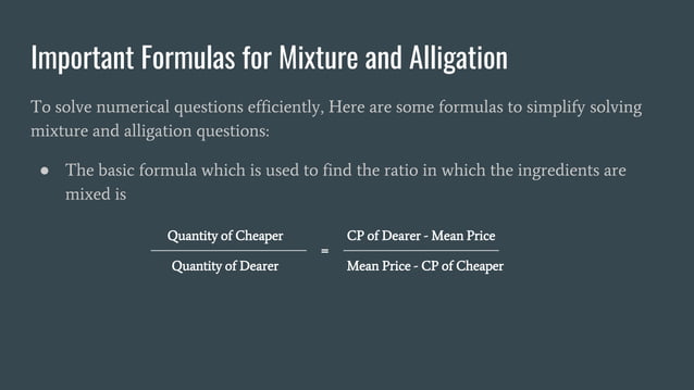 Mixture & Alligation.pptx