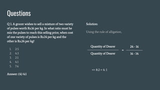 Mixture & Alligation.pptx