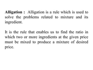 Mixture and Alligation-Final.pptx