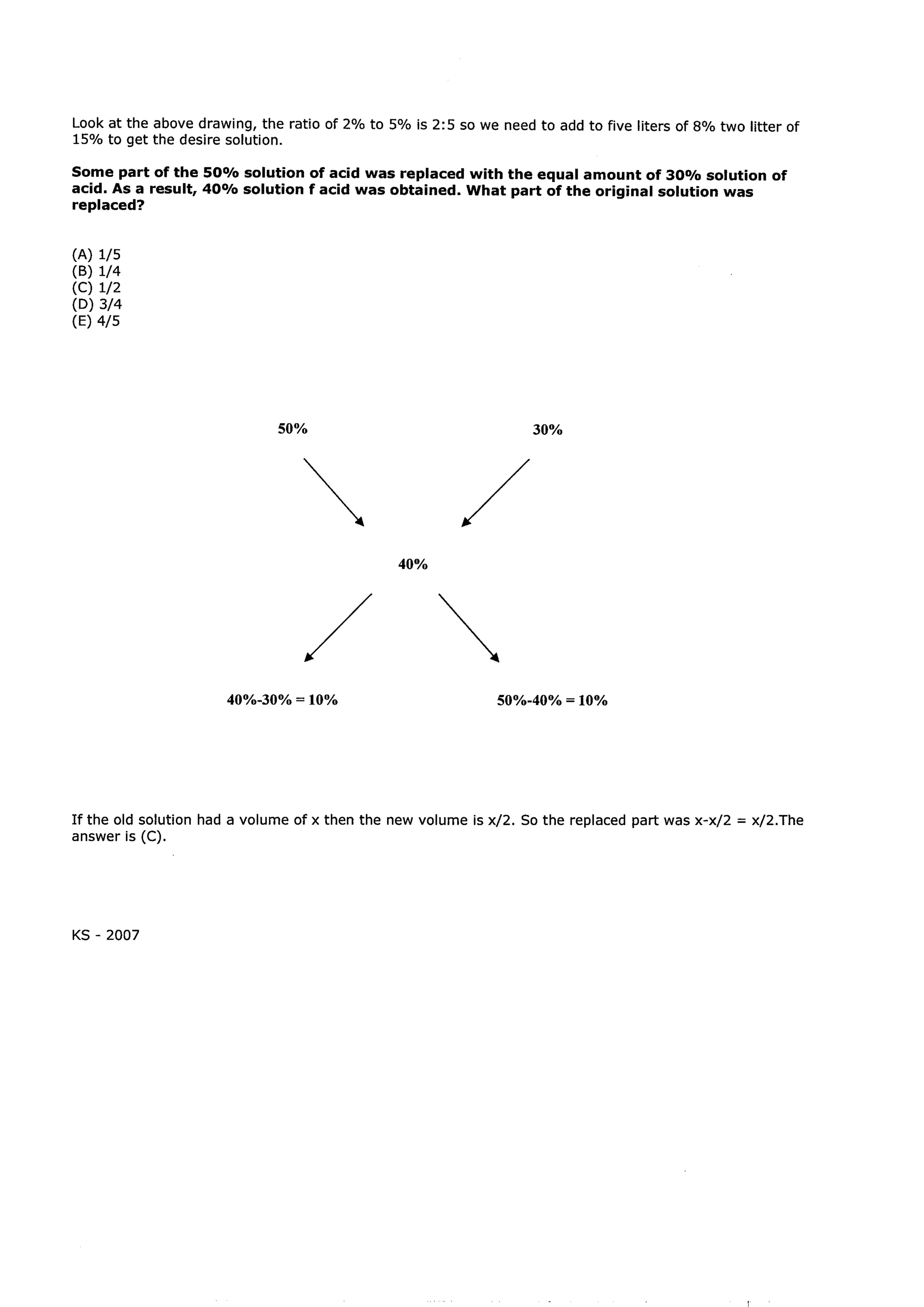 Mixture Problems Made Easy Pdf 6592