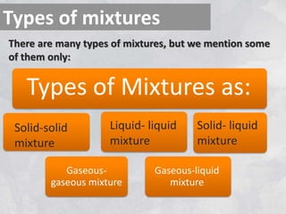 Mixtures | PPT