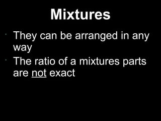 Mixtures and Separating Mixtures | PPT