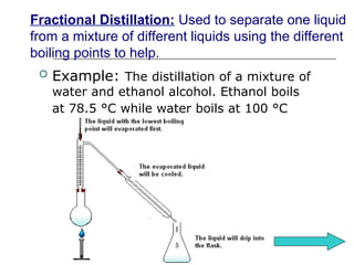 General Chemistry Mixtures and Separation.ppt