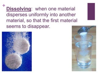 Mixtures and solutions | PPTX