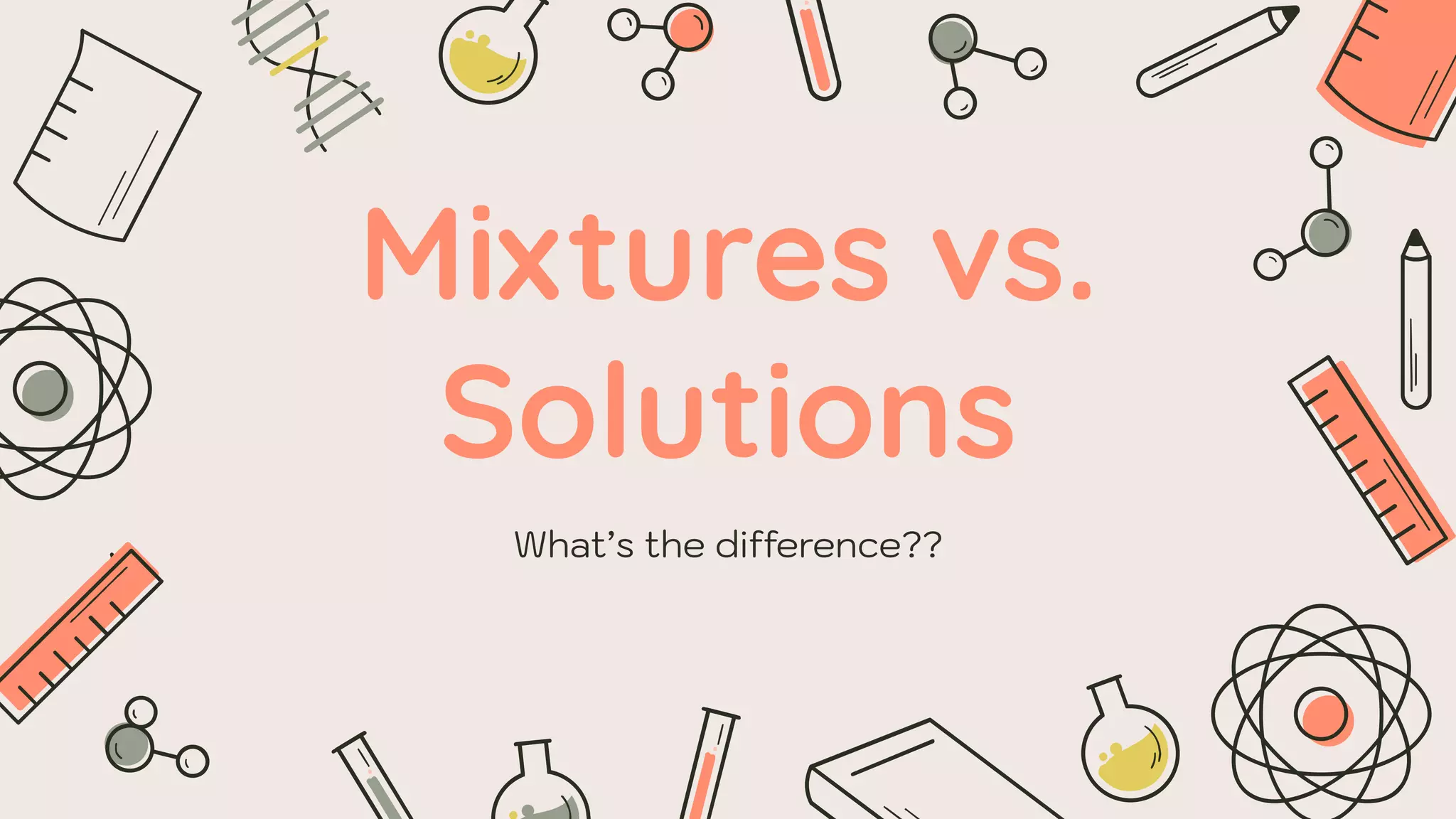 Mixtures and solutions | PDF
