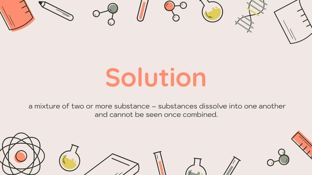 Mixtures and solutions | PDF