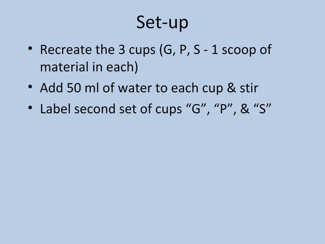 Mixtures and solutions Investigation 1-1 | PPT