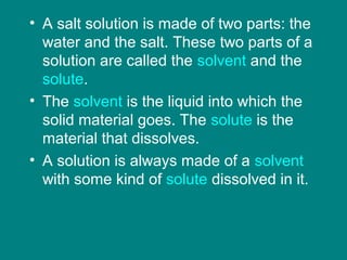 Mixtures and solutions 2 1 | PPT