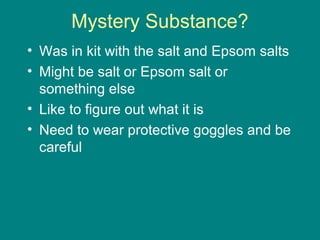 Saturation Puzzle | PPT | Chemistry | Science