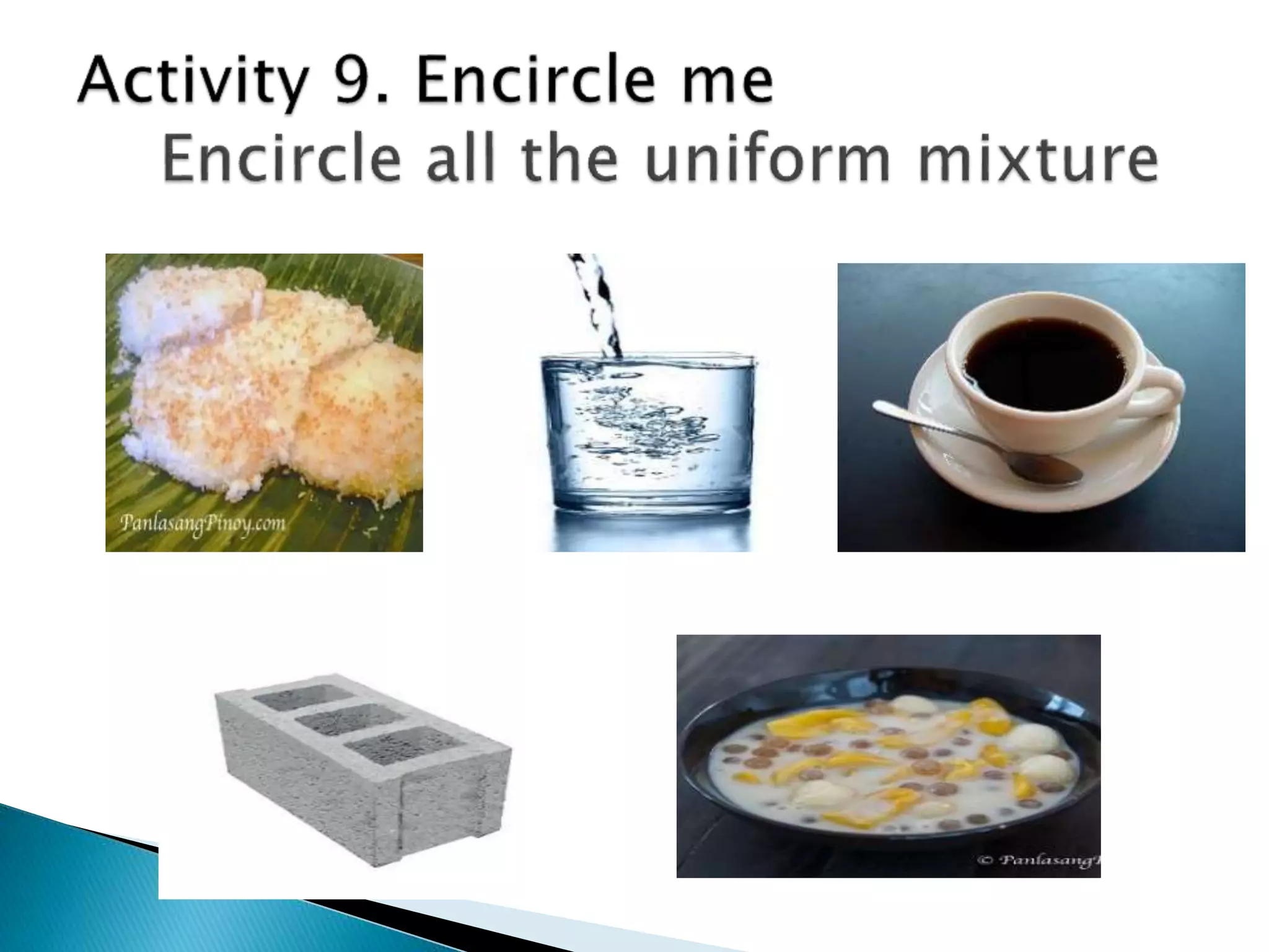 Mixtures and their characteristics | PPTX