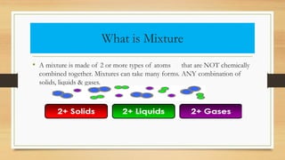 Mixtures and types of mixtures | PDF