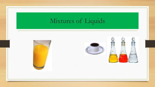 Mixtures and types of mixtures | PDF