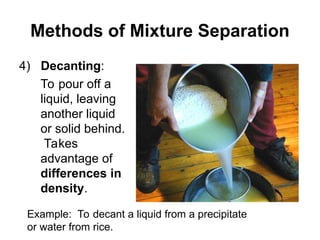 Mixture and Separation powerpoint presentation in science 7 | PPT