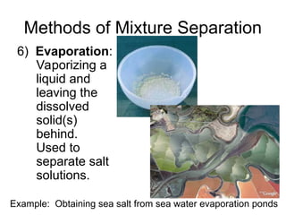 Mixture and Separation powerpoint presentation in science 7 | PPT