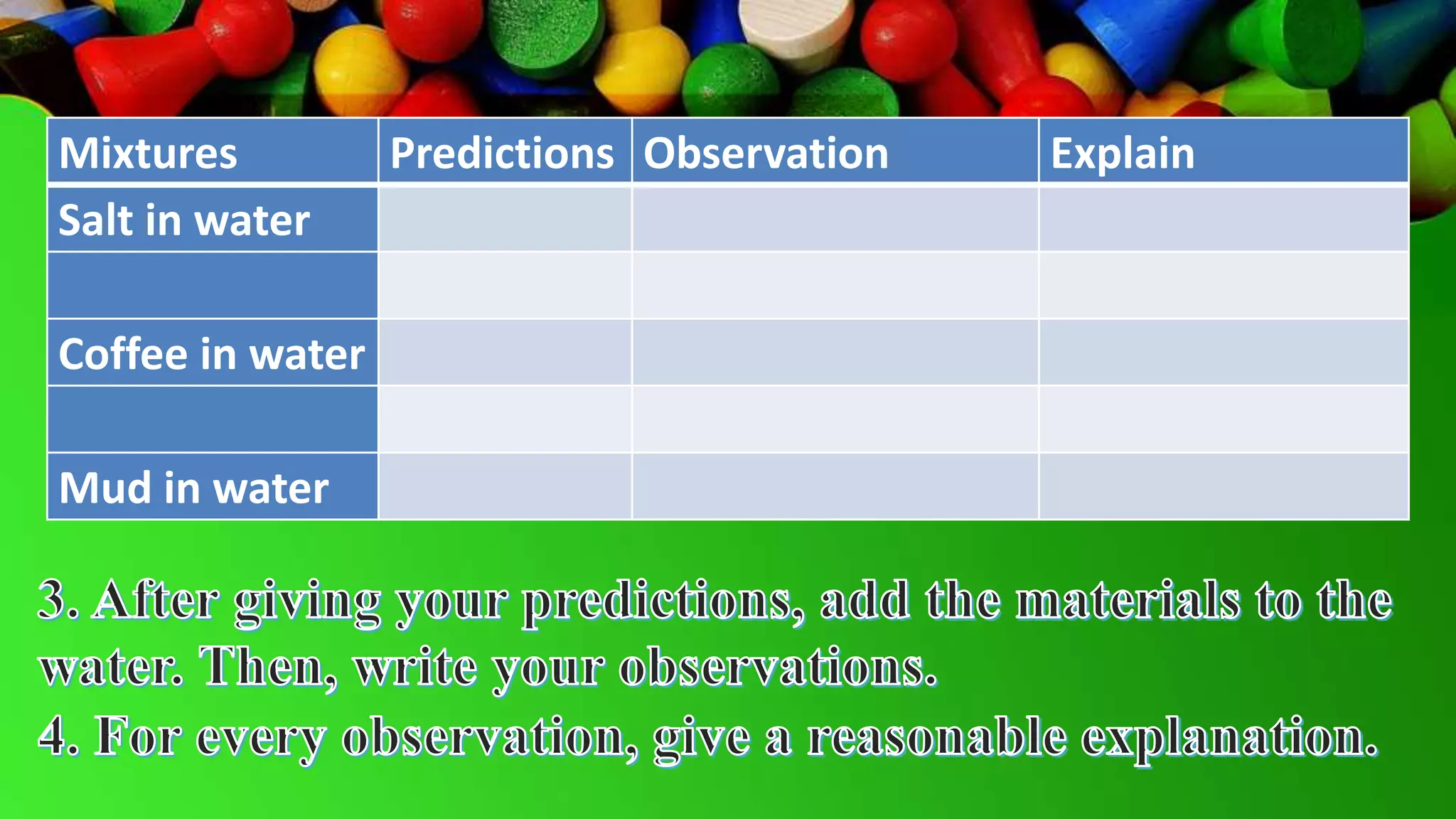 Mixtures introduction | PPTX