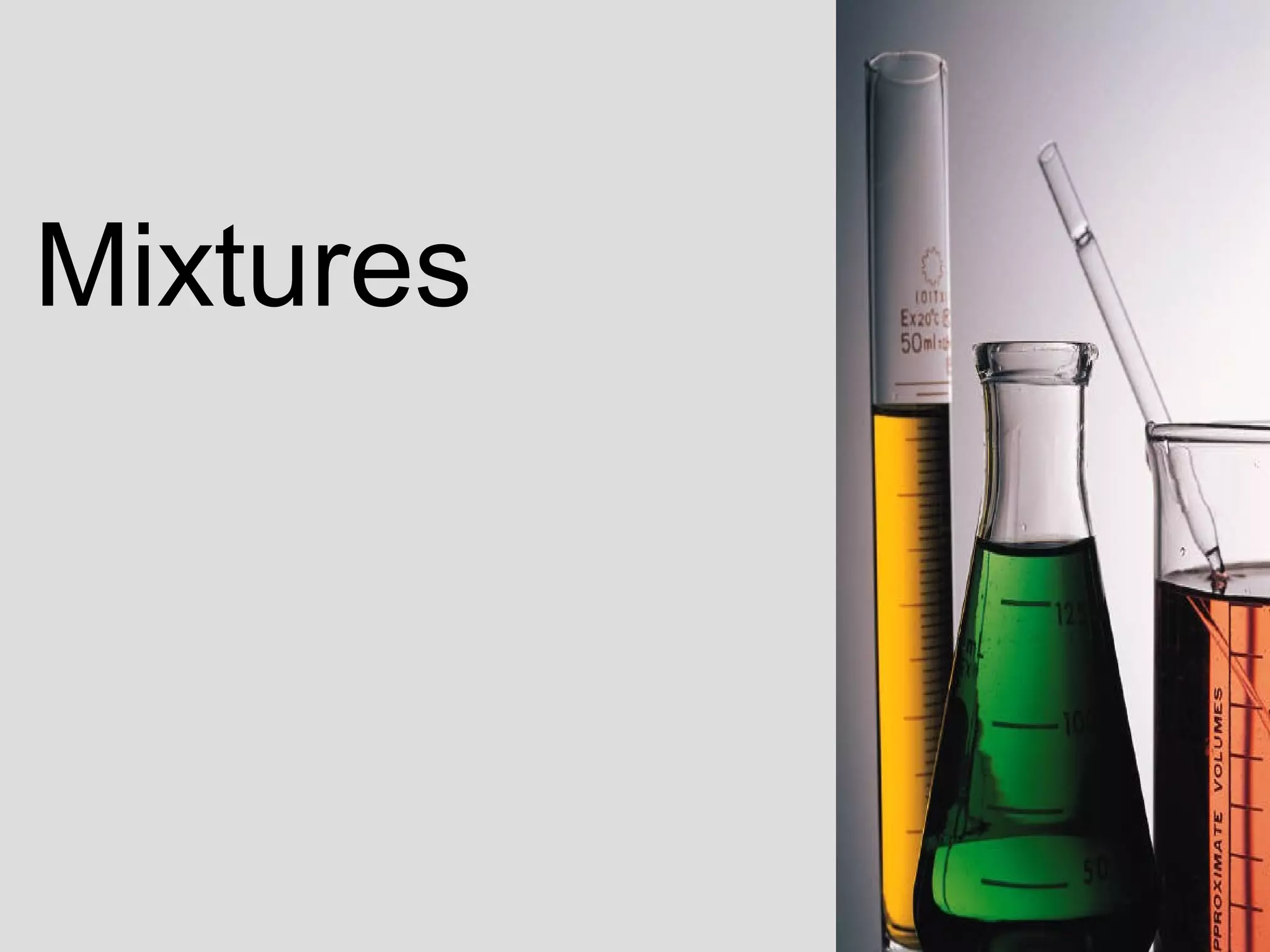 Mixtures powerpoint | PPT