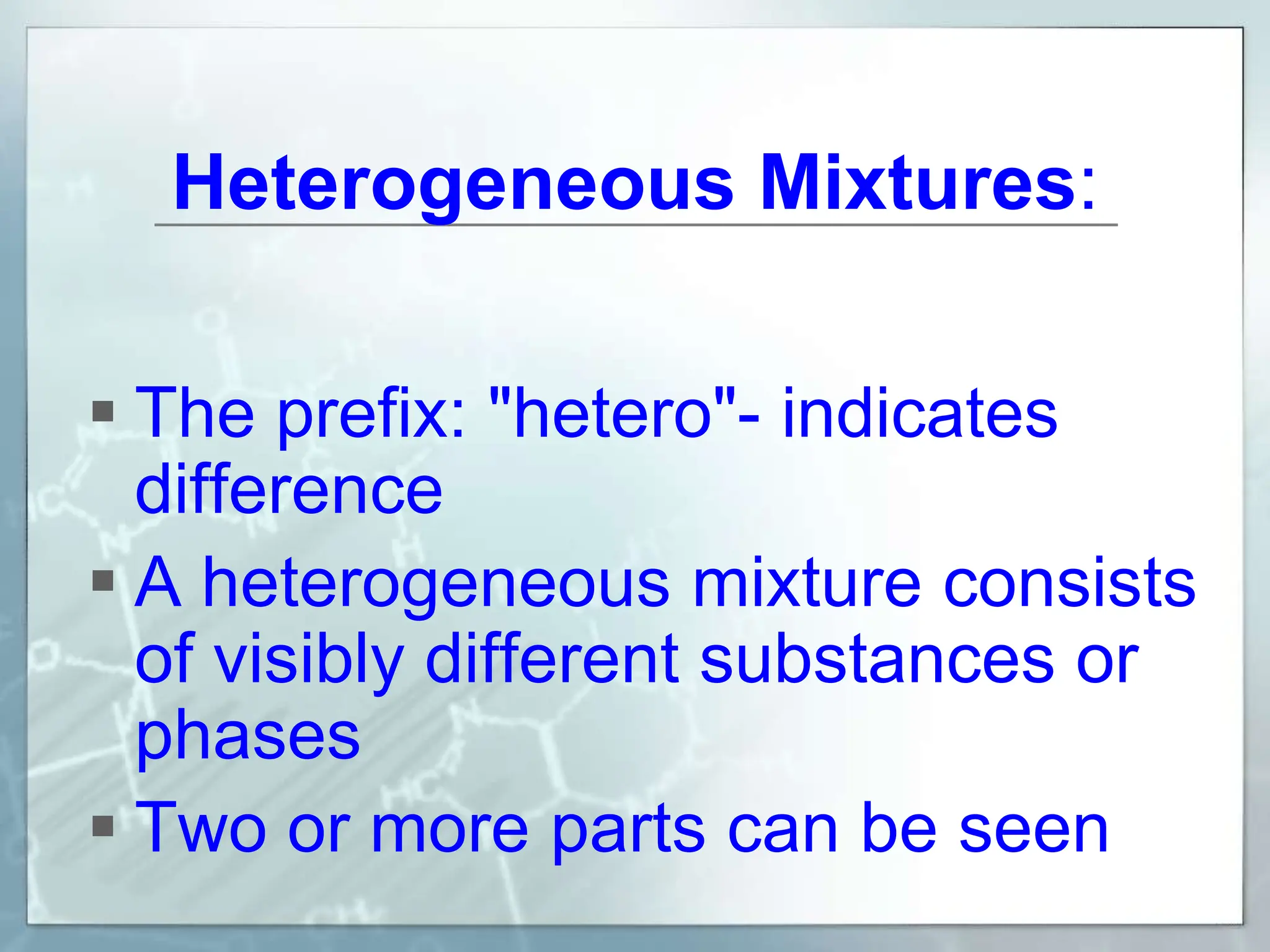 Mixtures Powerpoint chemistryandsoon .ppt