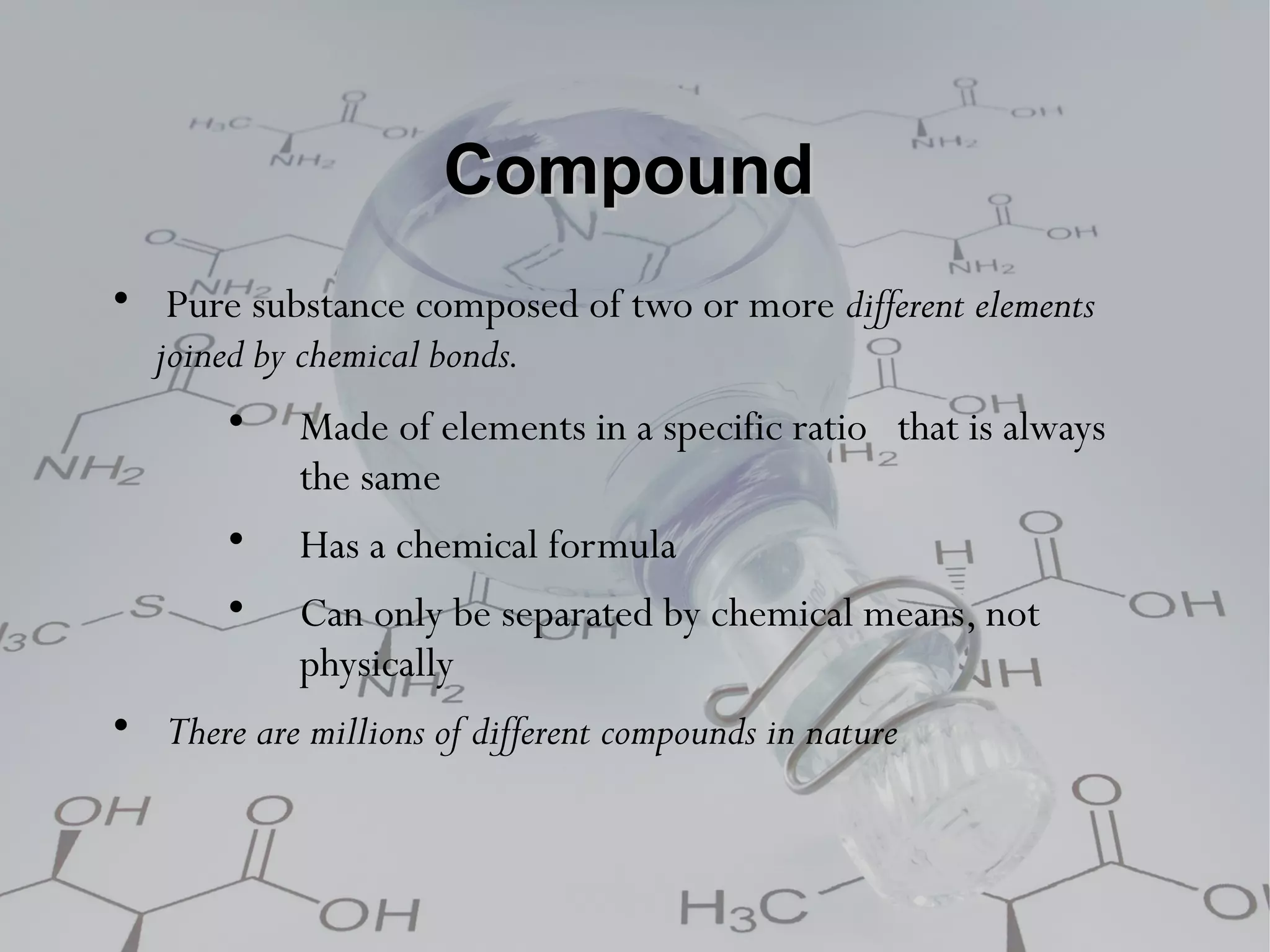 Mixtures solutions and pure substances | PPT