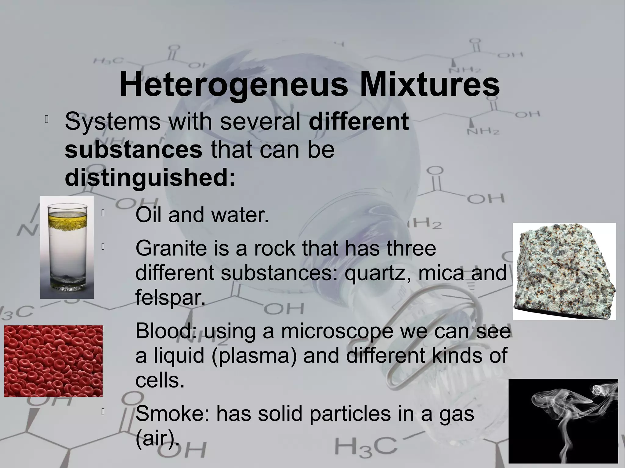 Mixtures solutions and pure substances | PPT