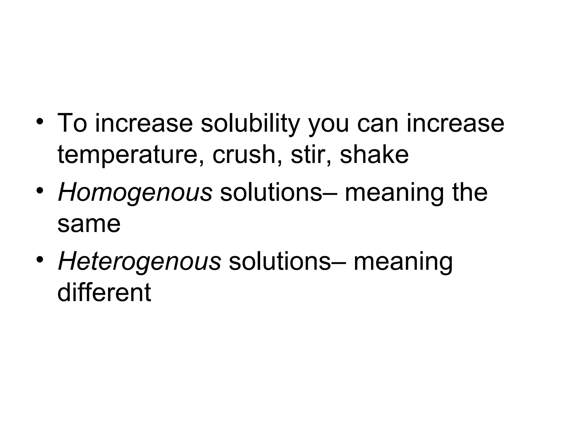 Mixtures, solutions, elements, compounds | PPT