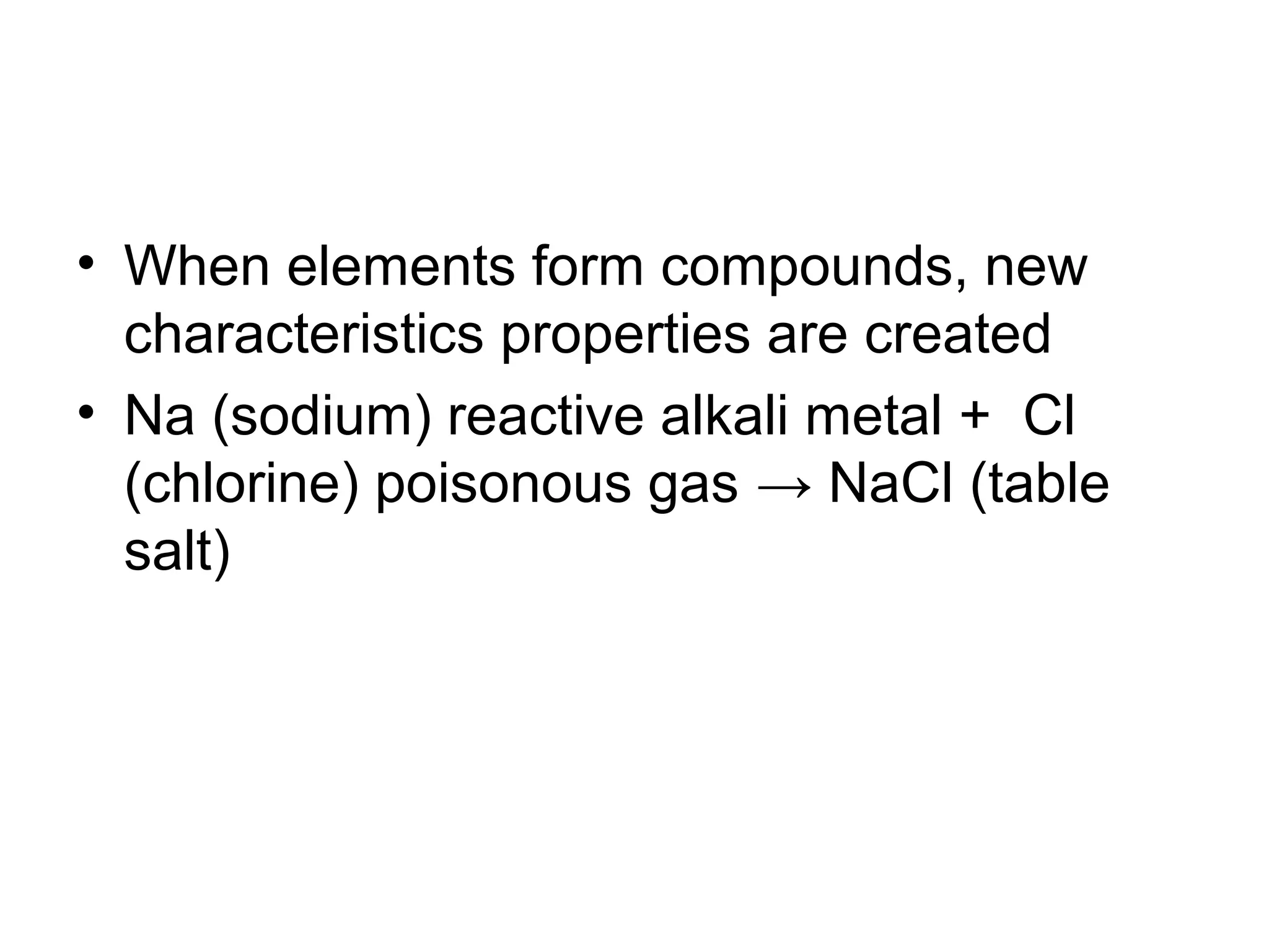 Mixtures, solutions, elements, compounds | PPT