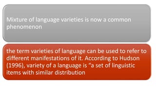 Mixture varieties | PPTX | Web Development | Internet