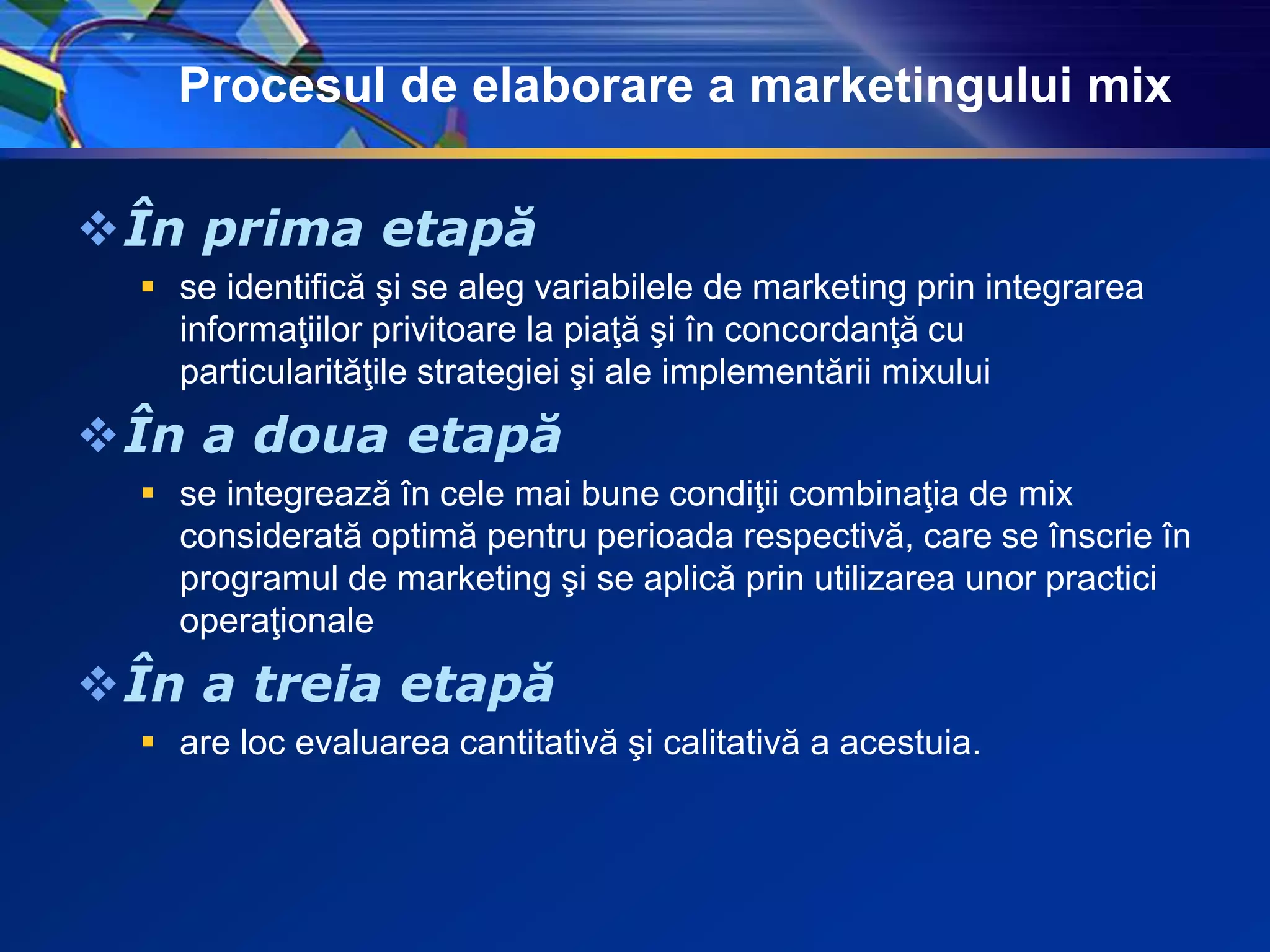 Mixul de marketing | PPT