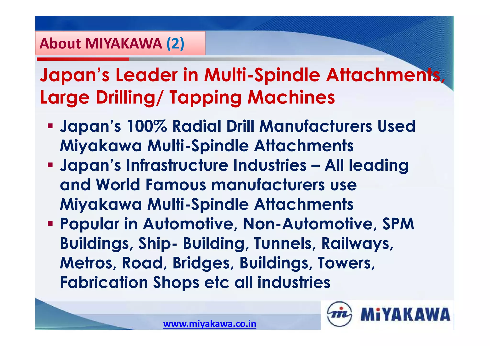 Miyakawa General Presentation | PDF