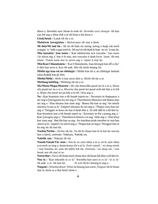 Mizo Tawng Hman Dan Dik Kohhran Huang Chhungah | PDF