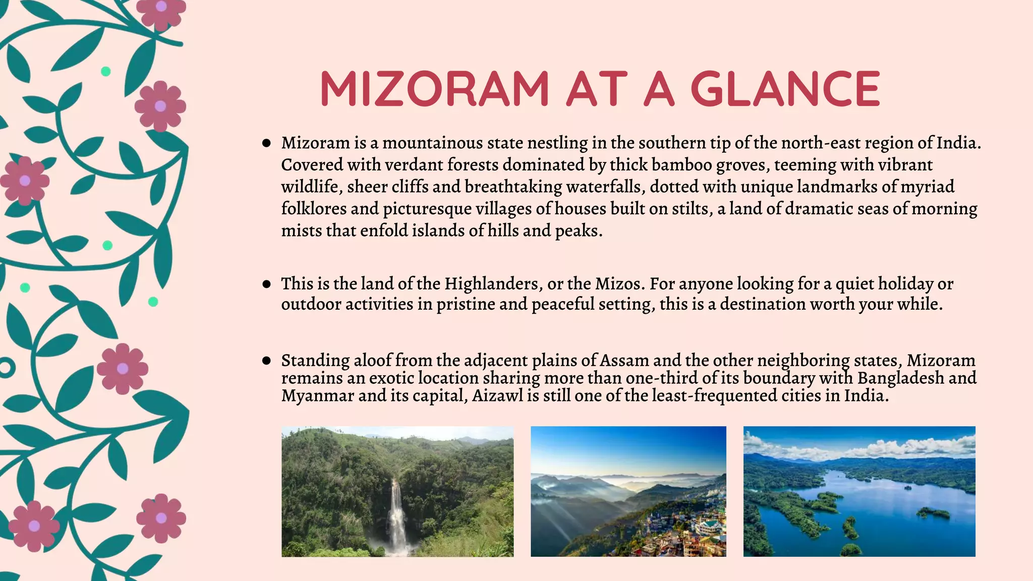 Mizoram-State of India | PPTX