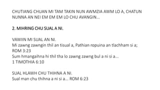 Mizo Soul Winning Gospel Presentation - Only JESUS CHRIST Saves.pptx