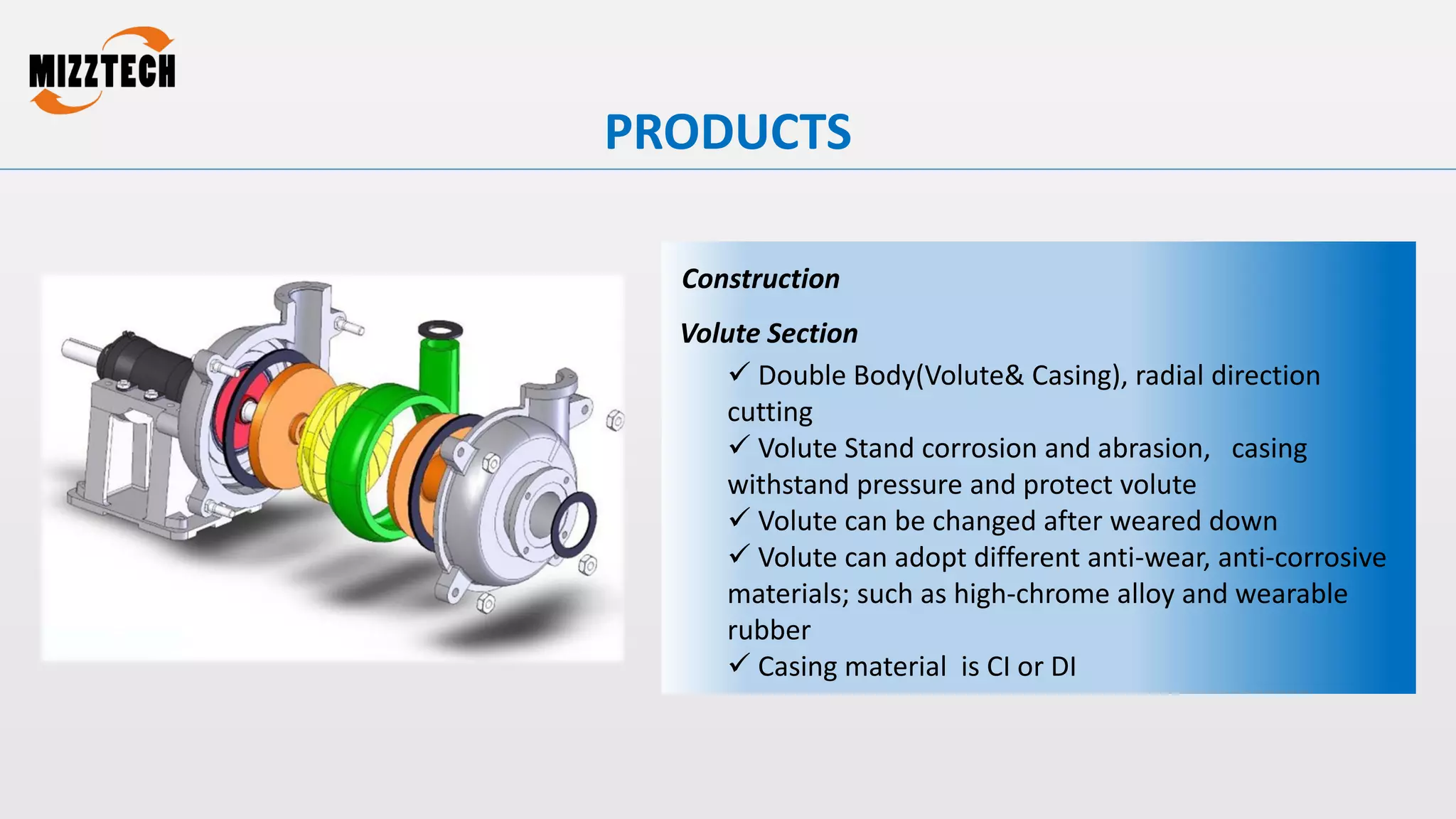 Mizztech slurry pump profile in English | PPT