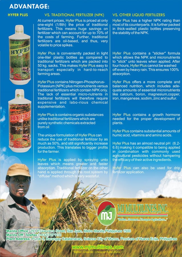 Mj fertilizers | PDF