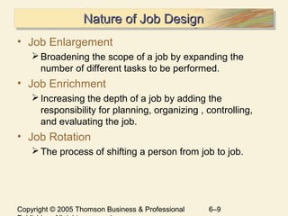 Chapter 6 Jobs and Job Analysis | PPT