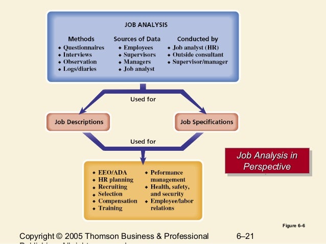 Chapter 6 Jobs and Job Analysis