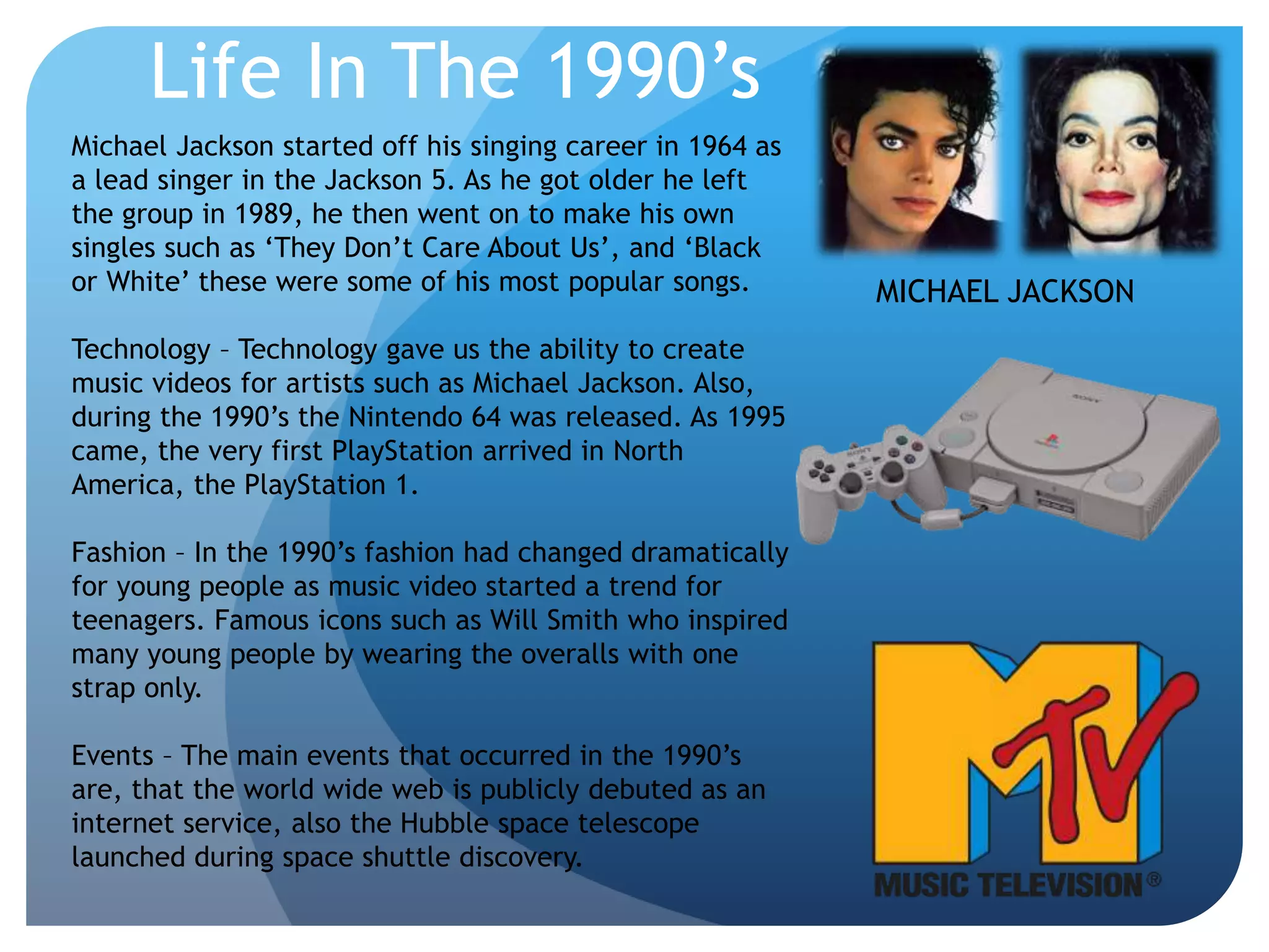 1990's and the 1980's lifestyle | PPTX