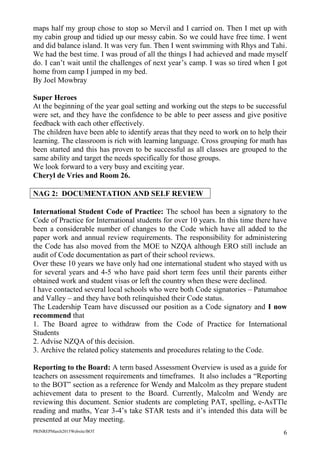 Principal report march2015 website | PDF