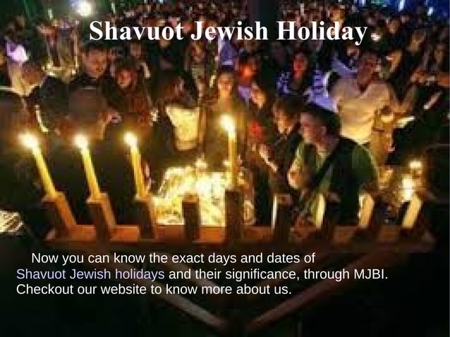 Shavuot Jewish Holiday | PPT | Judaism | Religion & Spirituality