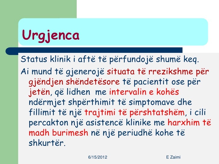 Mjeksia e urgjences vecorite