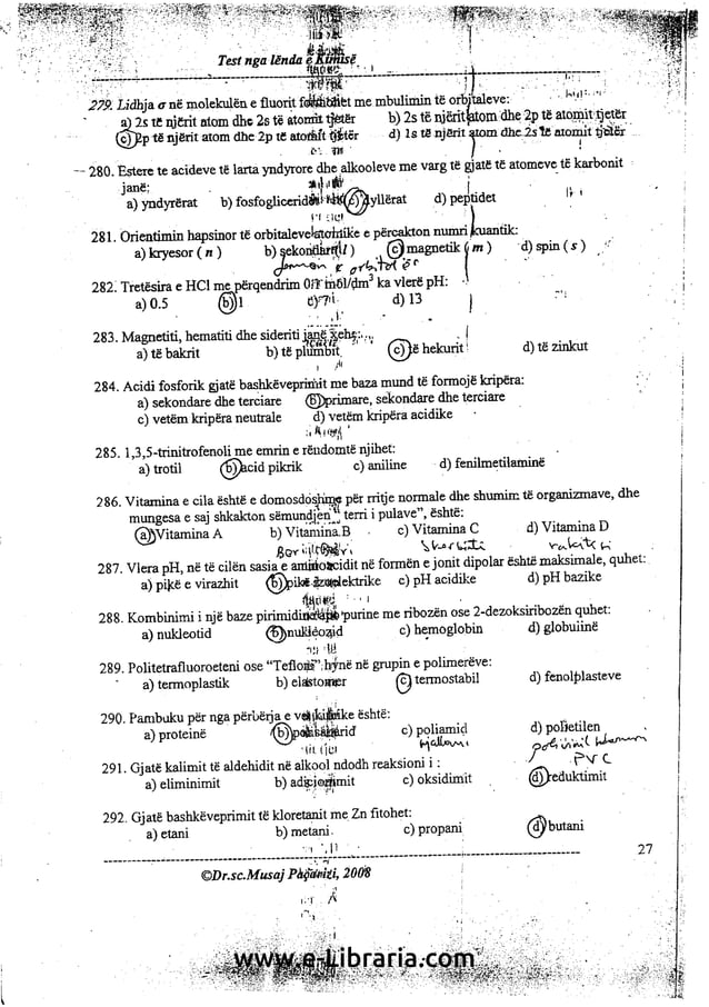 Mjeksi pp pyetje-skripte | PDF