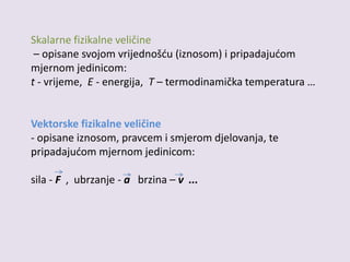 Mjerenja u fizici | PPTX