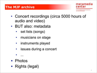 Mjf database | PPT