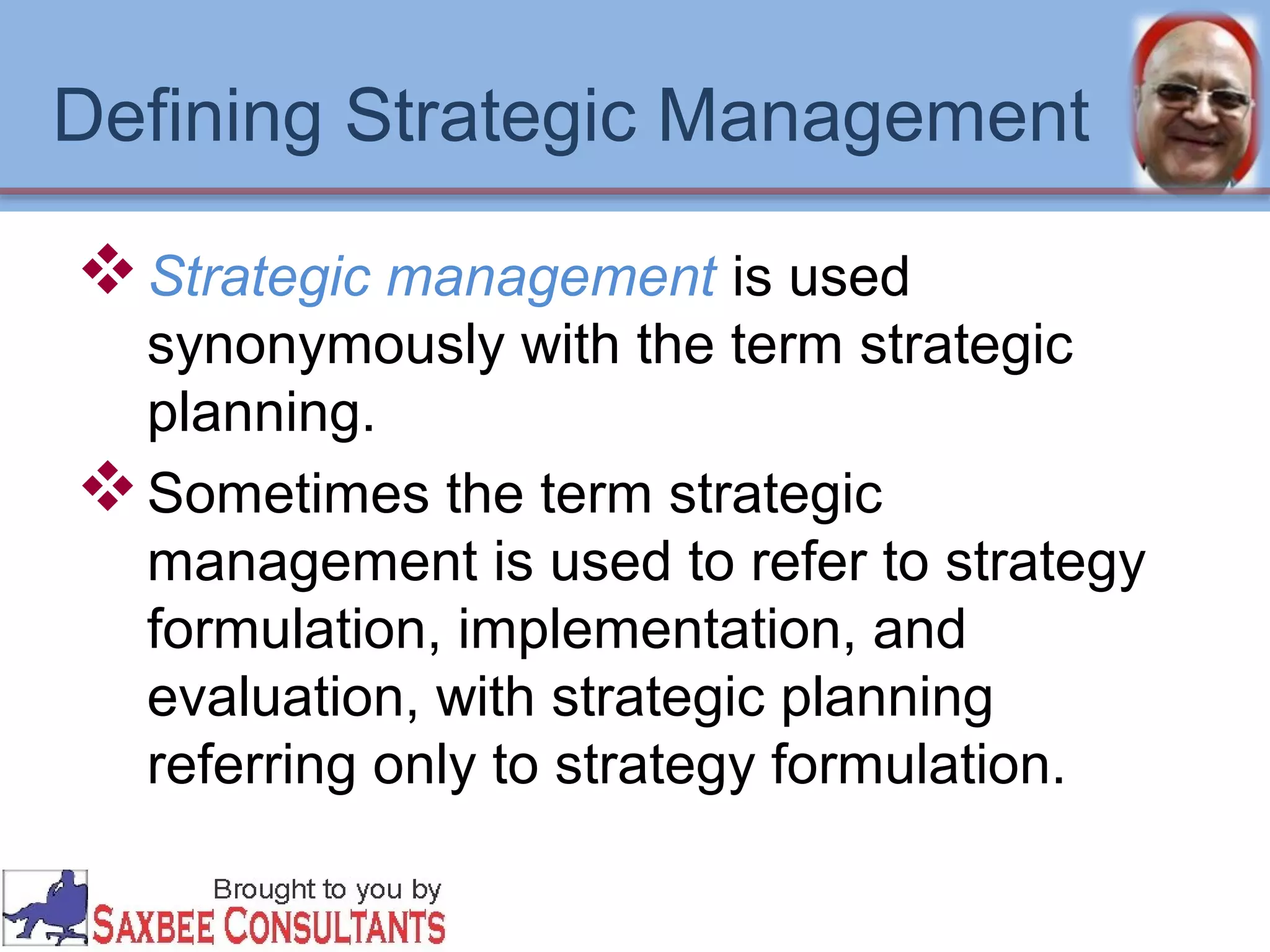 Strategic management | PPT