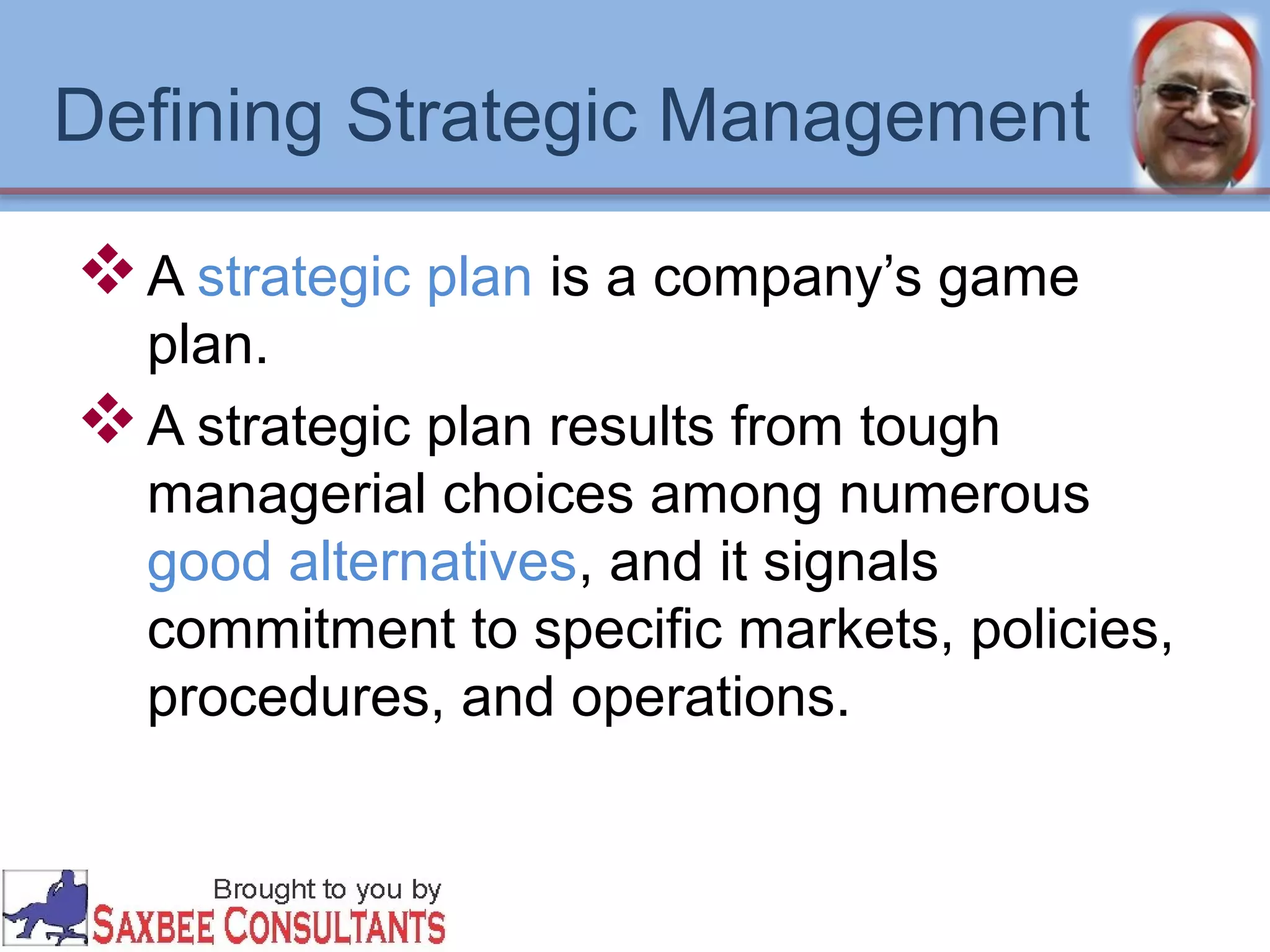 Strategic management | PPT