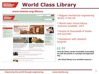 Mj i mech e presentation 19-11-12 | PPT