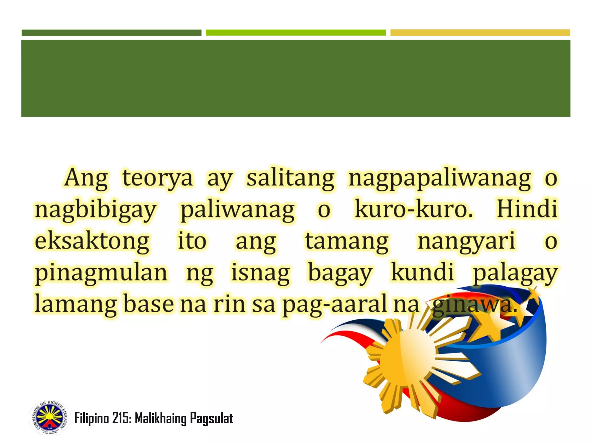 Pananalig Pampanitikan by nujnujramski & MJ | PPT