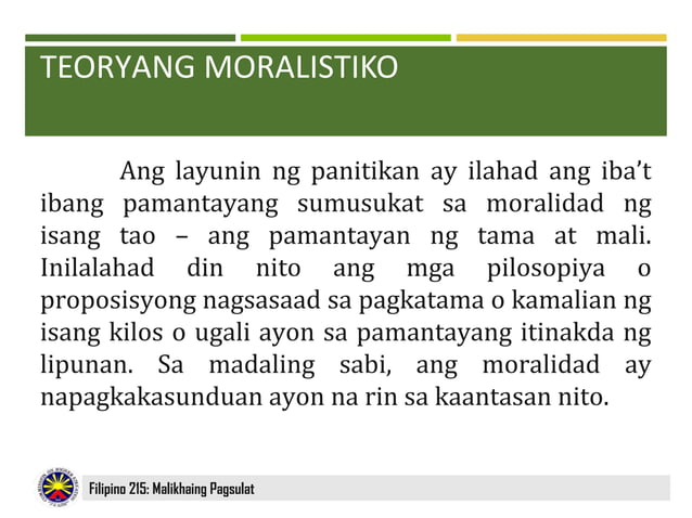 Pananalig Pampanitikan by nujnujramski & MJ | PPT