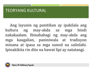 Pananalig Pampanitikan by nujnujramski & MJ | PPT