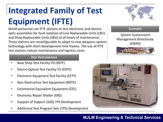 MJLM Capabilities Briefing 2016 v1 | PDF